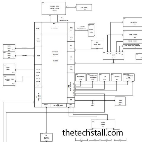 051-7892 820-2523 Schematic Diagram of Apple MacBook Pro A1280