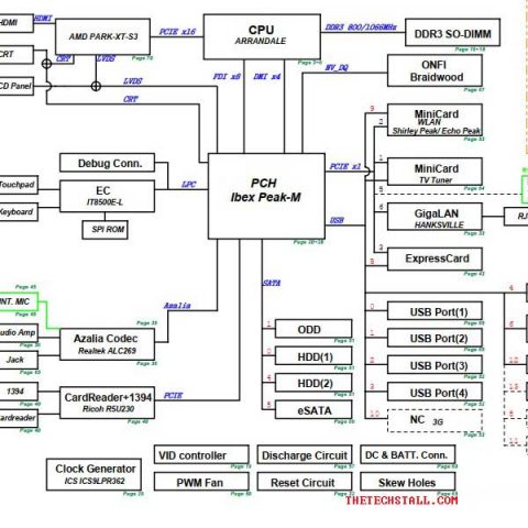 ASUS K42F Schematic Diagram - The Tech Stall