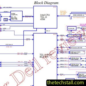 Dell G15 5511 LA-K455P REV 1.0 Schematic Diagram - The Tech Stall