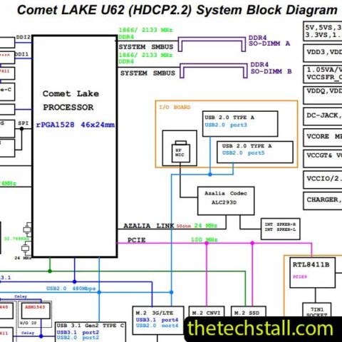 CLEVO NL40CU_NL41CU 6-71-NL4C0-D02 Schematic Diagram - The Tech Stall