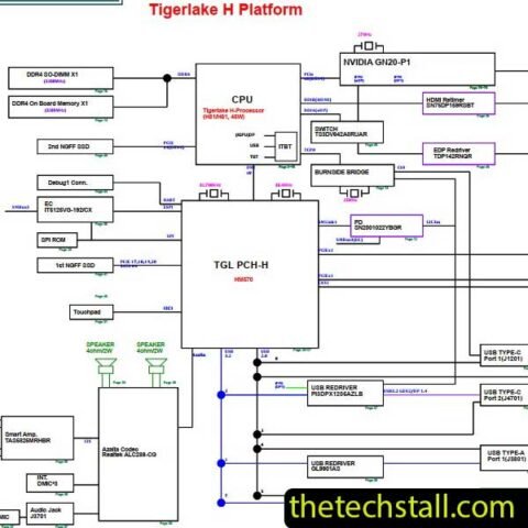 ASUS ROG GU603HE Schematic diagram - The Tech Stall