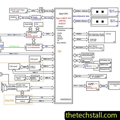 Dell Inspiron 7400 NAKIA_SHURI_N7_TGL-U 19765-1 Schematic - The Tech Stall