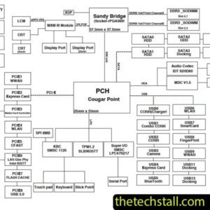 HP 8760W 6050A2438301 MV-Build-A03 Schematic Diagram - The Tech Stall