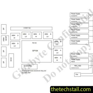 Gigabyte GV-N1070IXOC-8GD-0.2 REV 1.0 Schematic Diagram - The Tech Stall