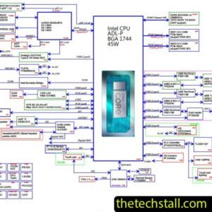 Dell Alienware M17 R4 GDR51 LA-K741P REV1.0 Schematic