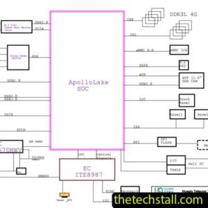 Acer Spin 1 SP111-32N N8101-PCB-MB-V5 Schematic Diagram