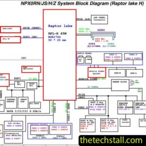 Clevo NP50RZ/NP51RZ 6-71-NP5K0-D02B Schematic Diagram