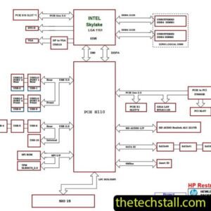 HP ProDesk 480 G3 MS-7A00 Schematic Diagram
