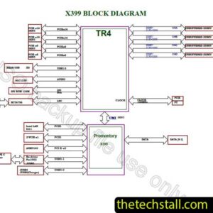 MSI X399 SLI PLUS MS-7B09 Schematic Diagram